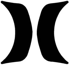 Amazon.com - Hurley Surf Logo Vinyl Sticker Decal-White-6 Inch ...