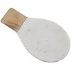 Amazon.com: Thirstystone White Marble and Acacia Wood Large Spoon Rest ...