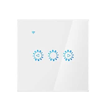 Smart Light Switch Dimmer 3 Way Wall WiFi Lamp LED Light Touched Switch ...
