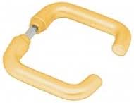 CRL Brass Tubular Style Lever Handle 1NT620BR - Amazon.com