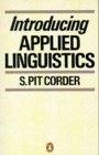 Introducing Applied Linguistics: Corder, S. Pit: 9780140132083: Amazon ...