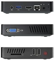N40 Mini PC Celeron N4020 sin ventilador (hasta 2.8 GHz) con 4 GB ...