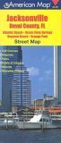Jacksonville Fl & Vicinty Street Pocket Map : Trakker Maps Inc.: Amazon ...