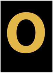 Reflective Letter O 1.5: Sporting Goods: Amazon.com: Industrial ...