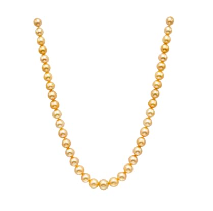 Gemstone Industry Highly Precious Pearl Mala Original Certified Golden ...