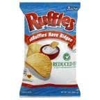 Amazon.com: Ruffles Reduced Fat Potato Chips, 9oz (Pack of 3) : Grocery ...