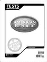 American Republic Tests Answer Key: BJU Press: 9781579249656: Amazon ...