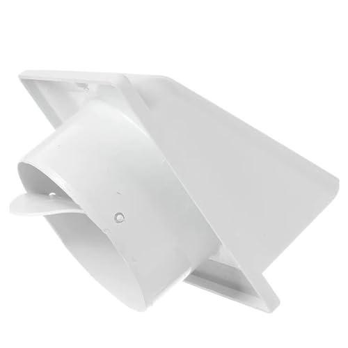 White External Vent Cover Kit – 100mm Hooded Cowl with Backdraft ...