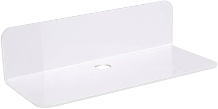 Amazon.com: Acrylic Floating Wall Shelves, Damage-Free Expand Wall ...