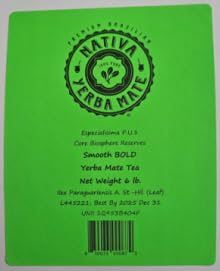 Amazon.com : Nativa Yerba Mate Bold Blend. Pure endemic yerba mate leaf ...
