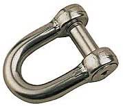 Amazon.com: Sea Dog Line Flush Pin D-Shackle S.S. (316) Flush Pin ...