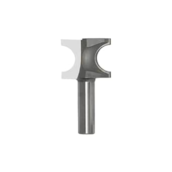Carbide Tipped Half Round Router Bits, 1/2" Shank, Radius 3/8” 3/4 ...