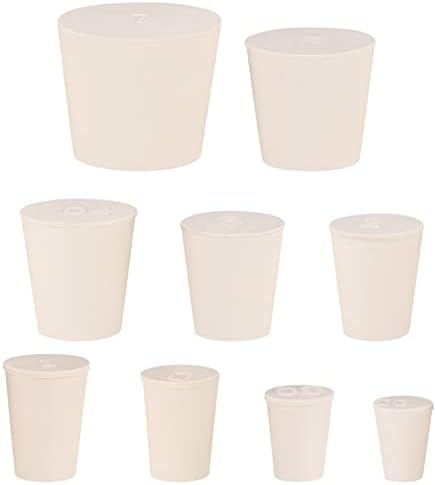 Zocipro 110Pcs Silicone Rubber Tapered Plug Assortment Kit, 8 Size 1/16 ...