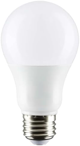 Satco 8.8-Watt LED E26 Light Bulb, 4000K, 25000 Hour Rating, Dimmable ...