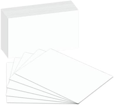 Amazon.com : Cardstock Thick White Paper 80 lbs 216 gsm– For Business ...