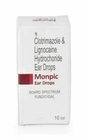 Monpic - Bottle of 10ml Ear Drops : Amazon.in: Health & Personal Care