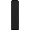 vidaXL Scarpiera Nera 80x25x100 cm in Legno Multistrato, Mobile Porta ...
