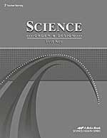 A Beka Science Order & Design Test Key (#11554101): unknown author ...