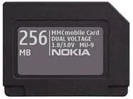 Nokia MU-9 - flash memory card - 256 MB - MMCmobile ( MU-9 ) : Amazon ...
