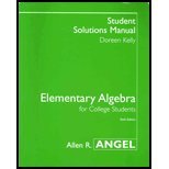 Elementary Algebra for College Students (Student Solutions Manual ...