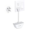 TROND Flat Outlet Extender with 6 Inch Cord - 3 Way Angled Plug ...
