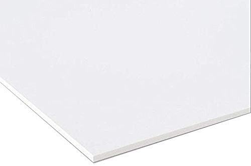 Panel placa Forex PVC blanco grosor 1 cm 100x50 cm blanco forex blanco ...