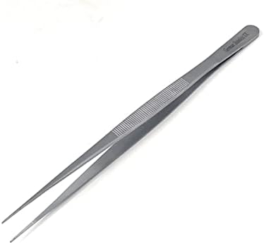 Amazon.com: Stainless Steel High Precision Forceps with Fine Strong ...