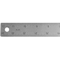 Westcott Stainless Steel Ruler, Zero Center, 24" (ZC-24) : Amazon.ca ...