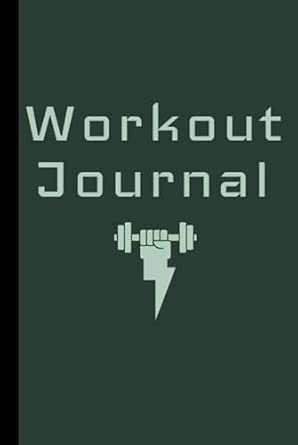 Hardcover Workout Journal Fitness Planner for Men and Women to Track ...