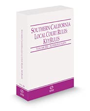 Southern California Local Court Rules - Superior Courts KeyRules, 2021 ...