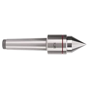 Heavy Duty MT4 Live Center, High Carbon Steel Precision Live Revolving ...