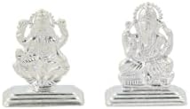 Buy MAA SILVER Pure Silver Lord Ganesh/Ganpatiji Solid Idol/Murti with ...