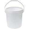 Amazon.com: Cabilock Plastic Barrel Containers with Lids Heavy Duty ...