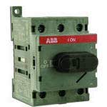 ABB OT63F3 Disconnect switch, Non-Fused, 60A, 3P, 690VAC, Front Operated: Amazon.com: Industrial ...