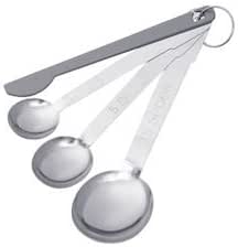 Kodori Seisakusho 173 Measuring Spoon, Set of 3, Includes Spatula ...
