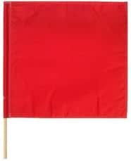 Amazon.com : Motorcycle Race Flag 30X30 Inch Mounted (Stop) : Outdoor ...