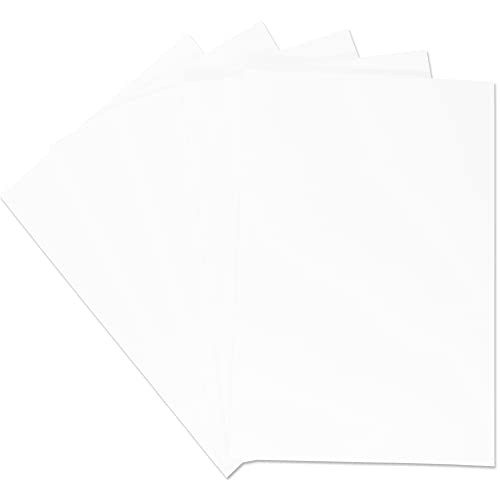 White Card Paper 220 GSM A4 Thick Craft Paper – (Pack of 50 Sheets ...
