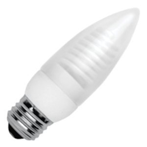 Buy TCP 8T08F41K 8-watt Cold Cathode Light Bulb Torpedo, Frost, 4100 ...