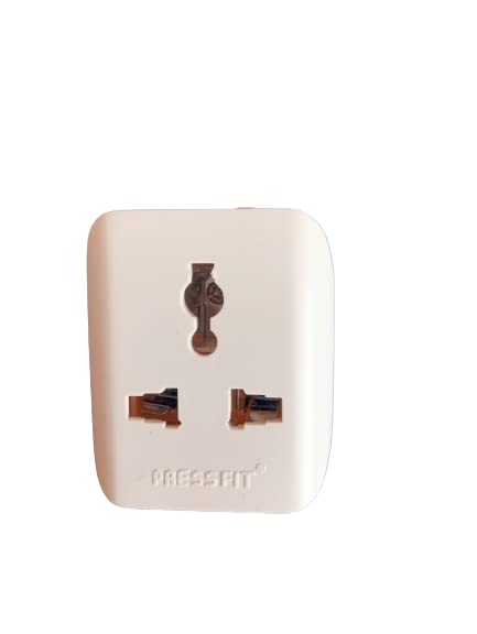 Buy 3 pin 16 Amp Multi Plug Travel Adapter (4) Online at Low Prices in ...