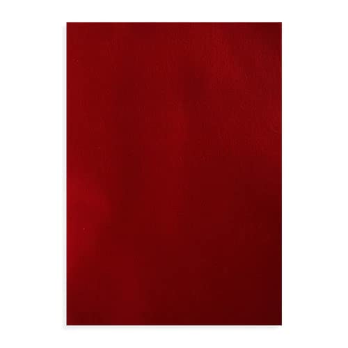 IEIDidactics™ Vibhuti Crafts Red Felt Sheet - A4 Size, 2mm Thickness ...