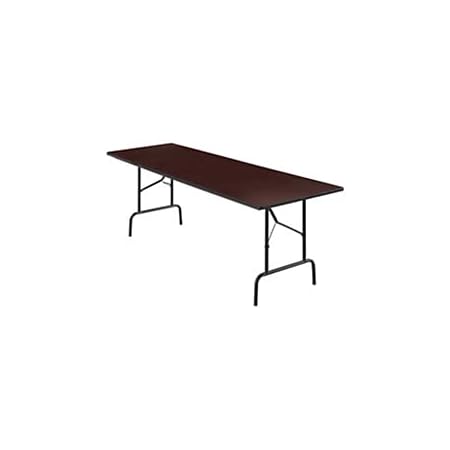 Amazon.com: Realspace® Folding Table, 29"H x 72"W x 30"D, Walnut : Home ...