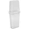 Amazon.com: Sterilite 4 Pack Vertical Wrap Storage Box, Holds 25 Rolls ...