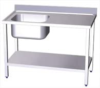 M/S AONE Kitchen Equipment Stainless Steel Kitchen Single Sink with ...