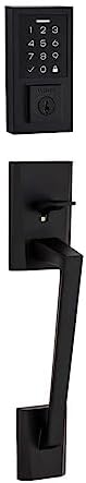 WEISER SmartCode Touchpad Electronic Deadbolt and Handleset Combo Pack ...