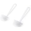 Amazon.com: Fox Run Mini Ladle Set, Plastic, 2-Piece, Regular White ...