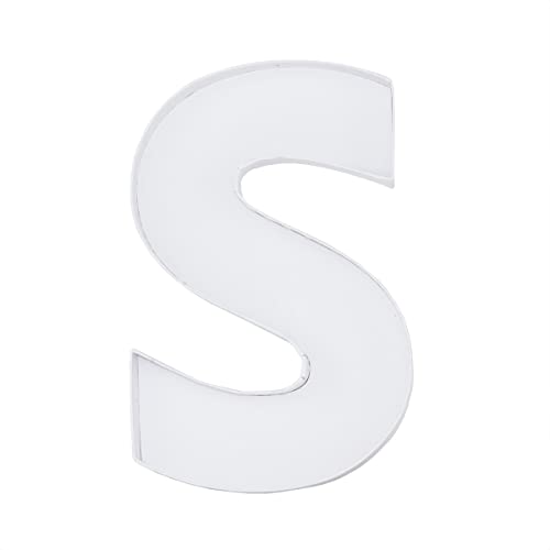 Snapklik.com : 8 Small Fillable Cardboard Letter Shaped Mache Kids