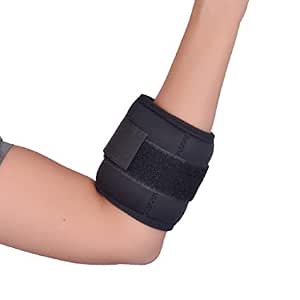 MMA Tennis Elbow Support for gym with Strap - Elbow band for pain ...