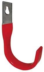 Amazon.com: Industrial Grade 4ERW1 Steel Hook, Red Vinyl Coated, 6 7/8 ...