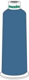 Amazon.com: Madeira Rayon Embroidery Thread 5500yd Cone BLUE Color ...