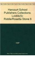 Riddle/Rosetta Stone, Grade 6 Leveled Library: Harcourt School ...